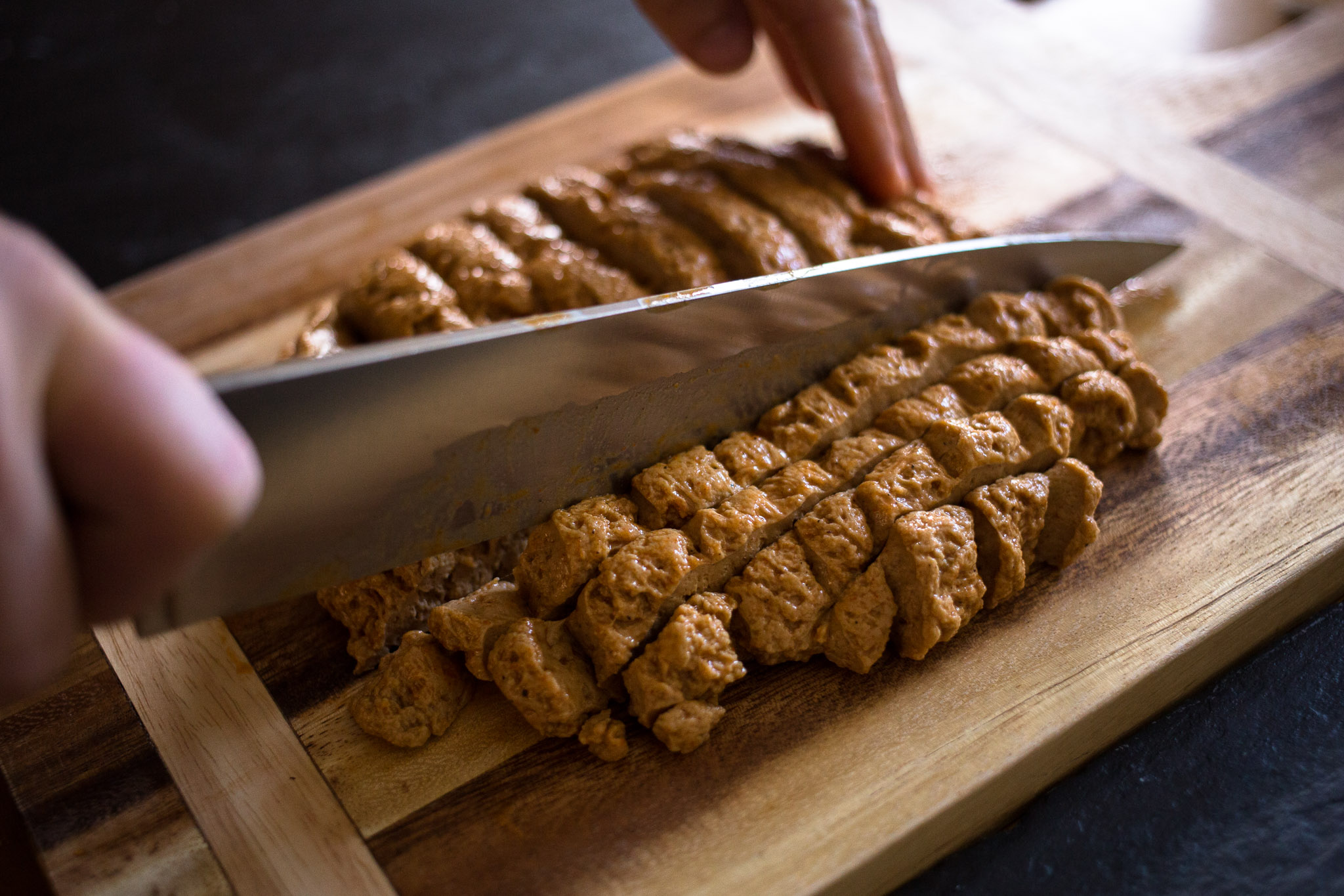 Seitan Palaw • Diced and Spiced • Vegan Turkmen Recipe