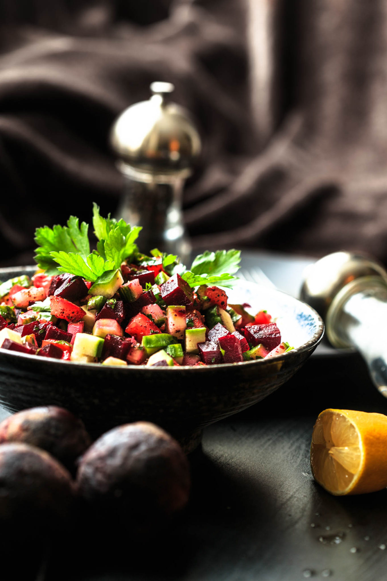 Iraqi Beetroot Salad Recipe • Diced and Spiced • Irish Vegan Bloggers